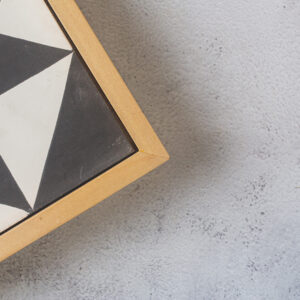 Machuca Tile on Natural Almaciga Wood - Disenyo Lorenzo Interiors